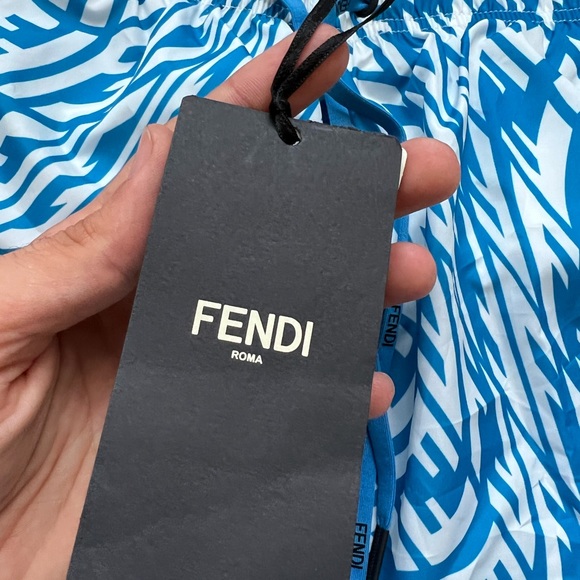 Fendi | Swim | Fendi Bxer Lungo Swim Trunks | Poshmark